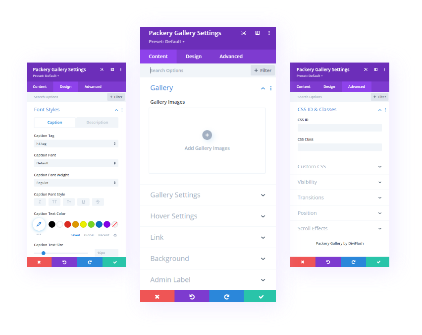 Divi Packery Gallery Module - DiviFlash