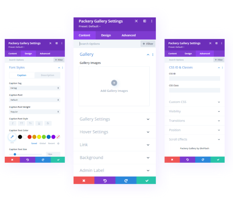 Divi Packery Gallery Module - DiviFlash